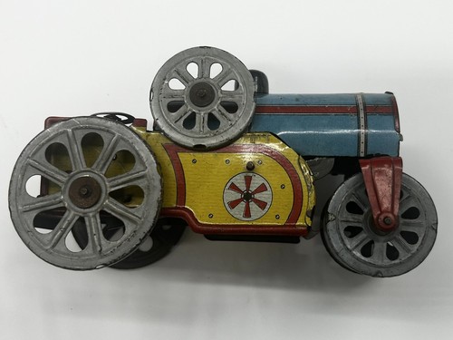 Mid-19th Century ‘Orobr’ Tin Steamroller Wind-Up Toy Made In Germany | eBay