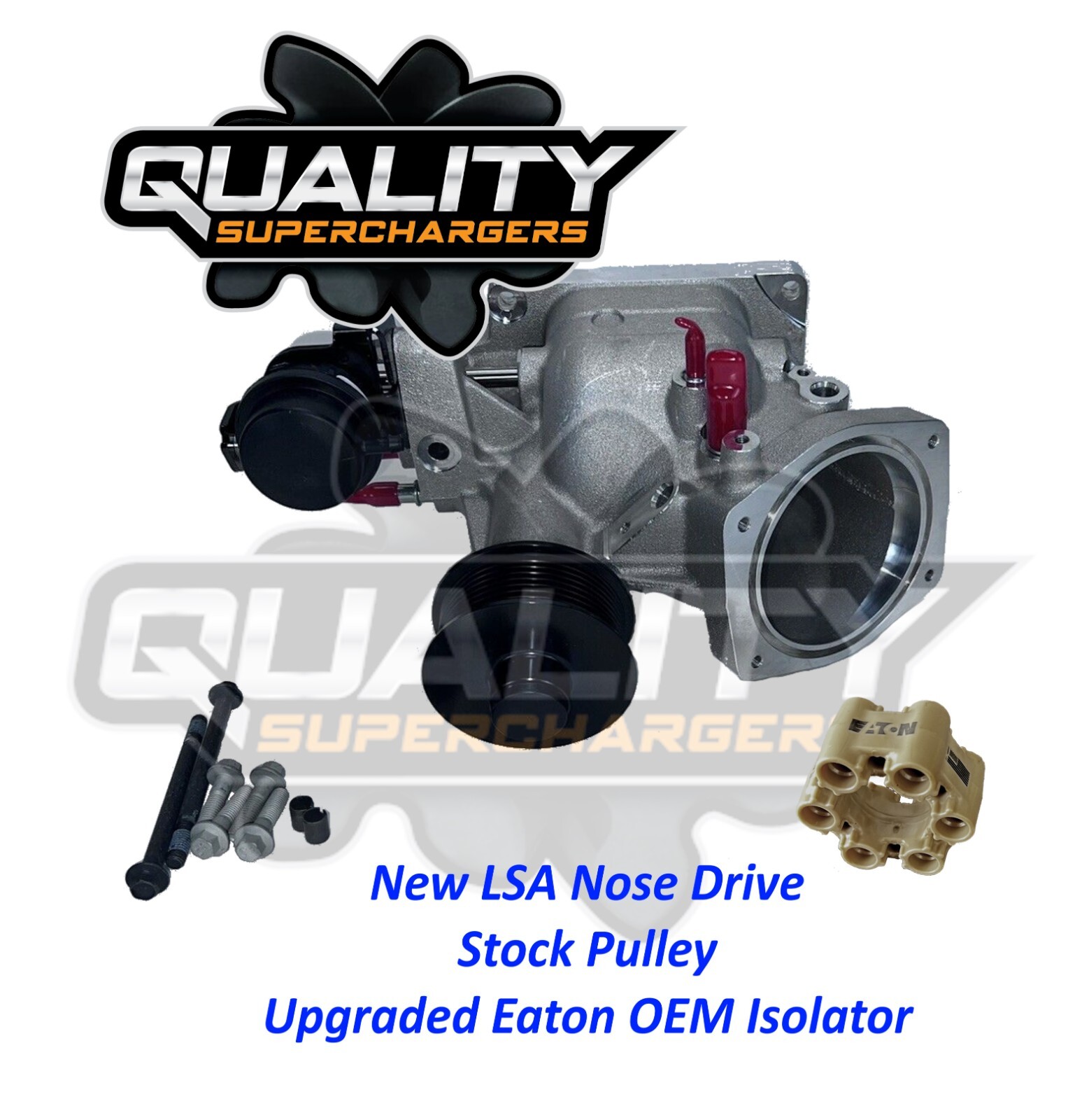 NEW LSA CTSV ZL1 Camaro Supercharger Inlet Nose Snout TVS1900 Upgraded ...