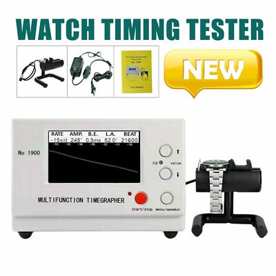 No.1900 Mechanical Watch Timegrapher Multifunction Machine Timing ...