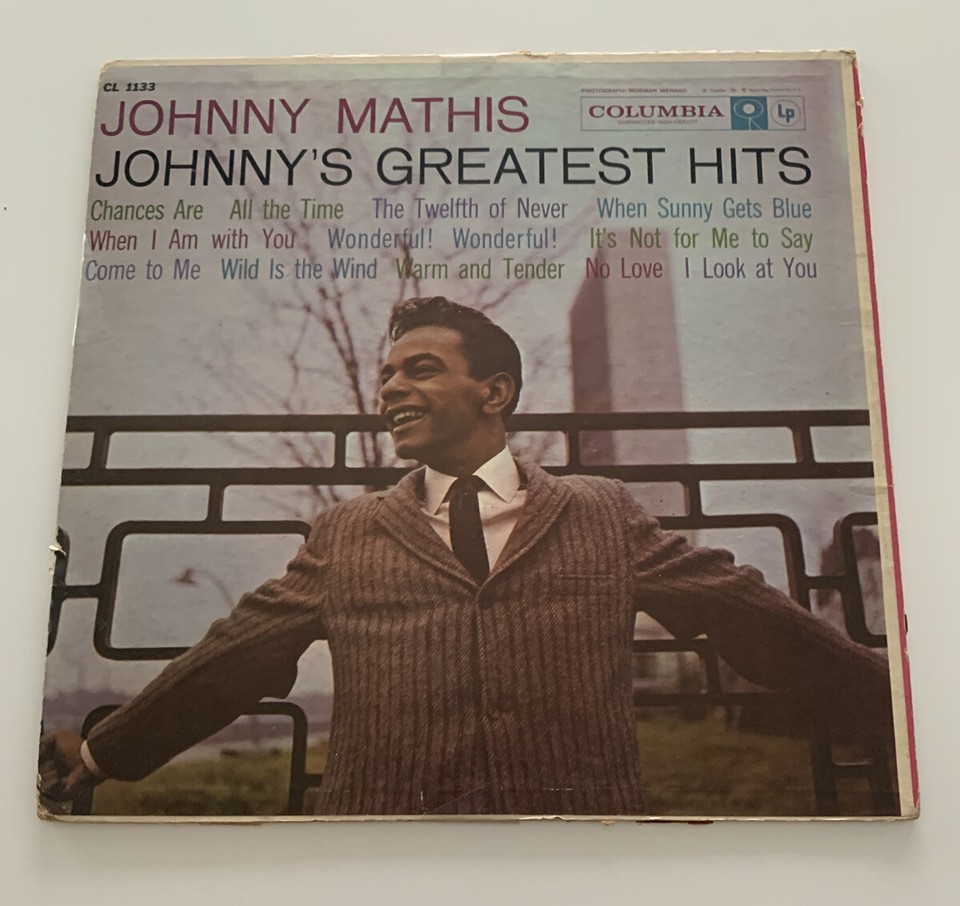 Johnnys Greatest Hits - Johnny Mathis - Rare- Album | eBay