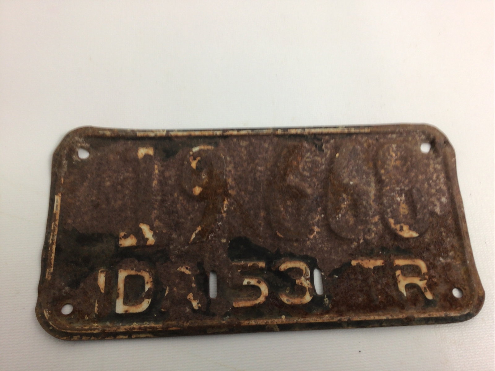 1953 Idaho Utility Trailer License Plate | eBay