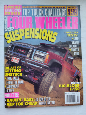 Four Wheeler Magazine 4x4 Off Road 1994 March Top Truck Challenge M263 ...