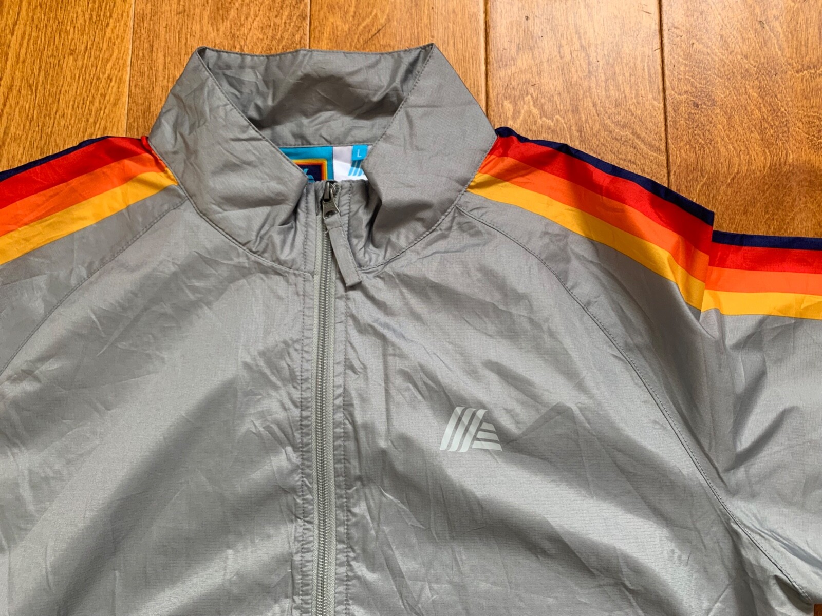 2023 Aldi Mens Large Windbreaker Coat - Gem