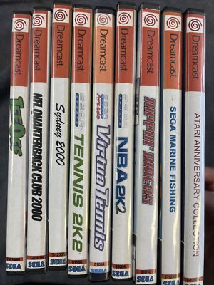 9 Video Games Bundle For Sega Dreamcast Tested 10086510546| eBay