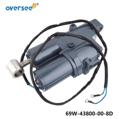 69W-43800-00-8D F60TJRC POWER TRIM TILT ASSY For Yamaha Outboard Motor ...