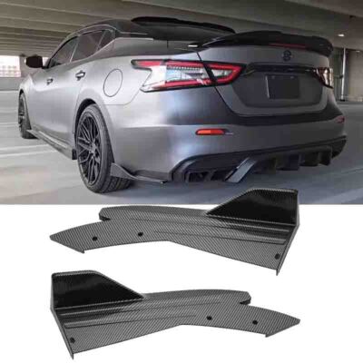 For Nissan Maxima Rear Bumper Lip Spoiler Splitter Diffuser Canard Body ...