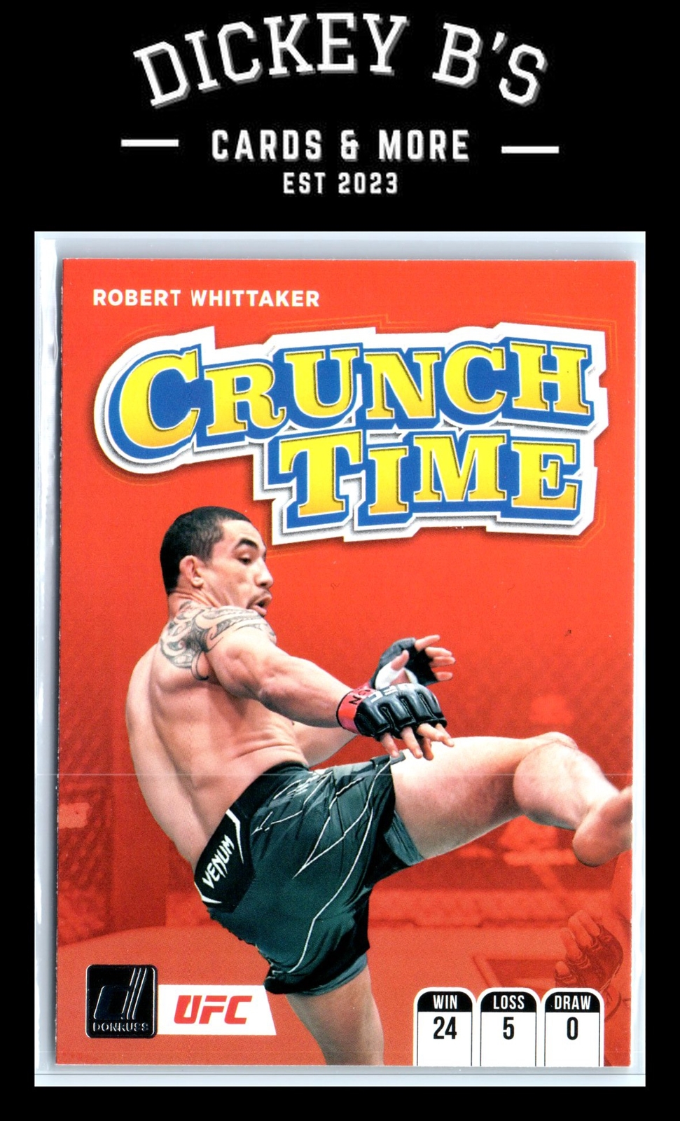 2022 Donruss UFC Crunch Time #1 Robert Whittaker | eBay