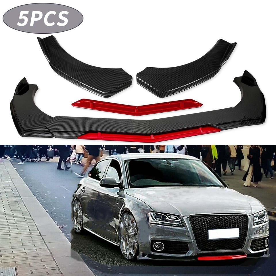 For Chevy Silverado 1500 Car Front Bumper Chin Lip Spoiler Splitter ...