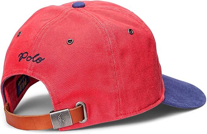 POLO Baseball Cotton Chino Cap Hat one size Adjustable Strap Starboard ...