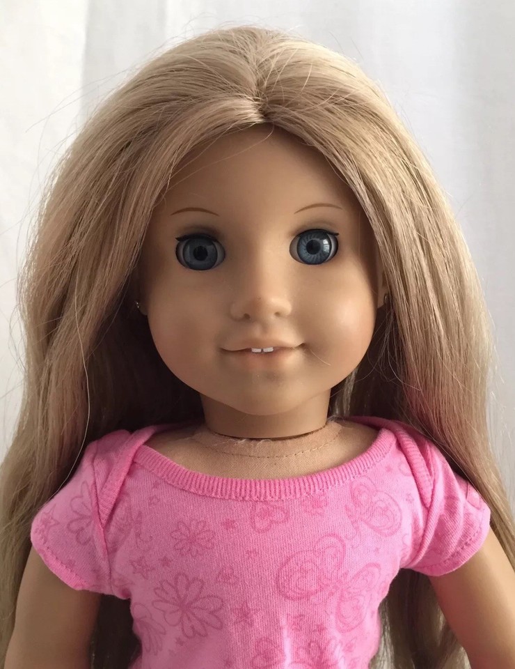 American Girl Elizabeth Doll 18" True with Spirit Outfit Pierced Ears ...