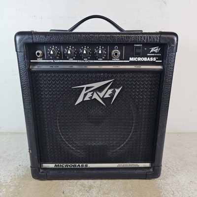 Peavey MicroBass 20-Watt Bass Guitar Practice Amplifier, Tested And ...