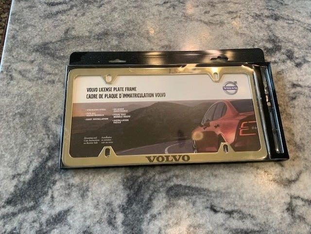 Volvo License Plate Frame/Cover | Genuine OEM | Road Legal