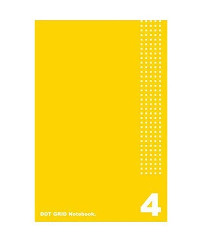 Dot Grid Notebook: Dot grid paper Notebook - Dotted Grid 4mm Spacing ...