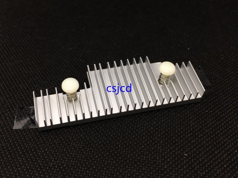 5 PCS Router CPU heatsink chip cooling 67*22*8MM Installation hole 40MM ...