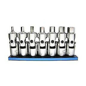 U-Joint Metric Hex Drivers, 3mm-10mm, w/ 1/4" Sq Drive, Magrail TL Base ...