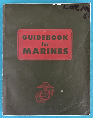 Guidebook for Marines USMC 1964 | eBay