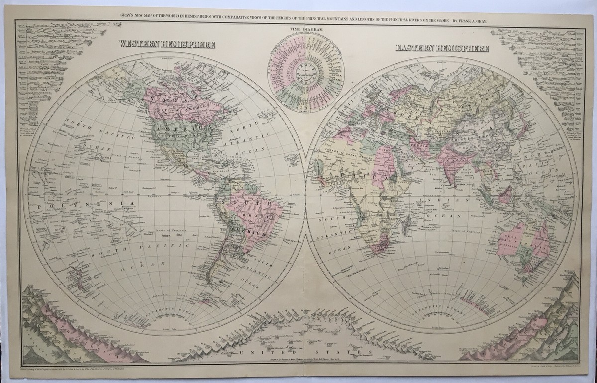 Eastern Hemisphere Map Rivers