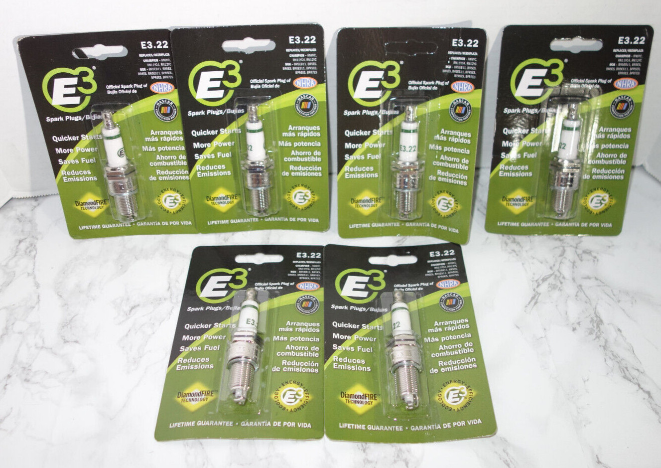 E3 E322 - Alternative spark plugs
