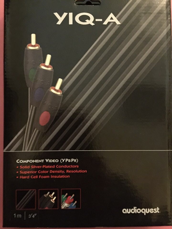 Audioquest YIQ-A Component Video Cable 1 Meter | eBay