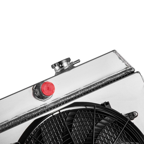 Fit 49-54 Chevy Bel Air Styleline Fleetline Two-Ten V8 4-Row Radiator ...