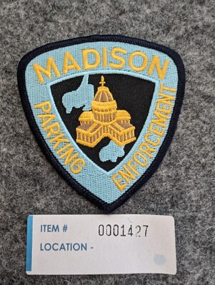 Madison Parking Enforcement Patch | eBay