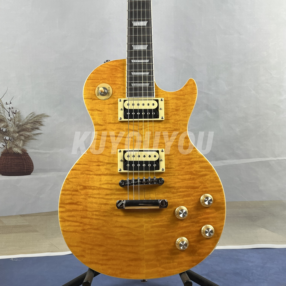 H Standard Slash yellow electric guitar bone nut USA in stock free ...