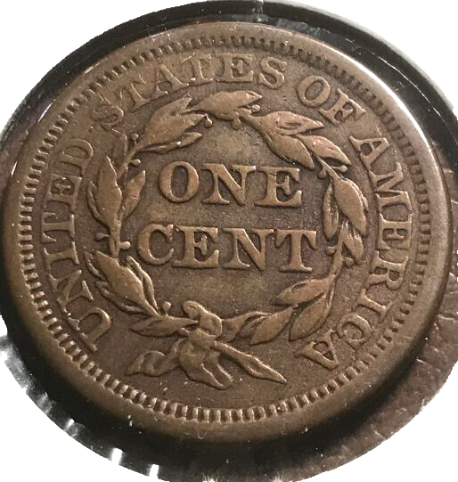 elf Coronet Large Cent 1855 Upright 5s Szego Collection AS54 | eBay