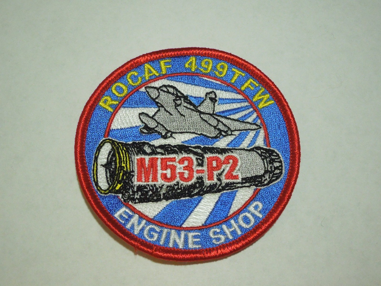 ROCAF 499TFW M53-P2 Engine Shop Military Aircraft Embroidered Sew On ...