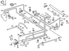 Genuine Mercedes-Benz AXOR Heating Water Hose Advance A9418300196 for ...