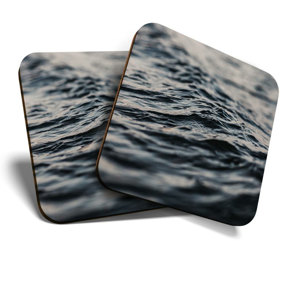 2 x Coasters - Ocean Lake Water River Nature Sea #45902 | eBay UK
