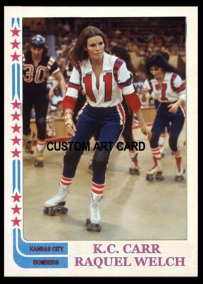 Raquel Welch as K.C. Carr Kansas City Bomber Custom Art Card | eBay