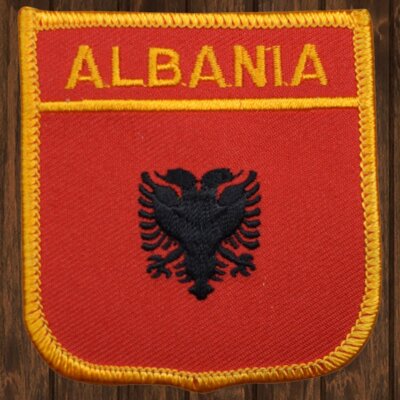 Albania Embroidered Patch — Iron On | eBay