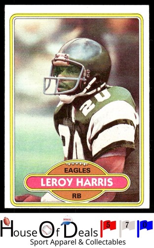 1980 Topps #318 Leroy Harris Philadelphia Eagles Football Card | eBay