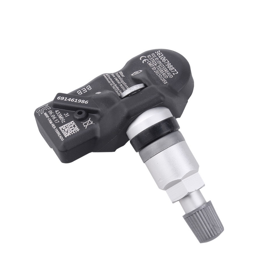4PCS TPMS 433MHz Tire Pressure Monitoring Sensor For BMW 36106798872 ...