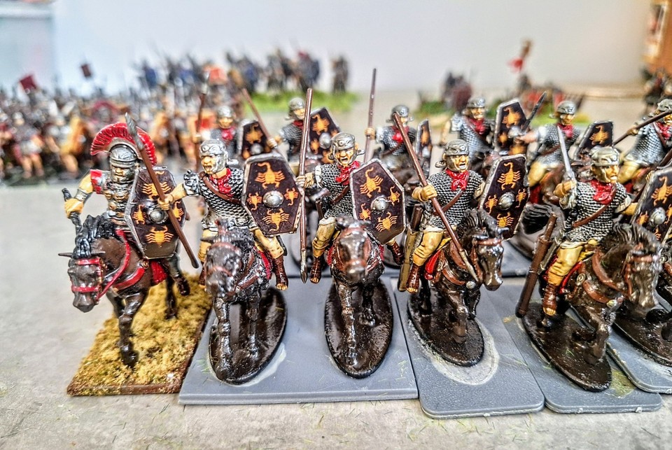 28mm Roman Early Imperial legion Cavalry X16 Victrix Figures | eBay UK