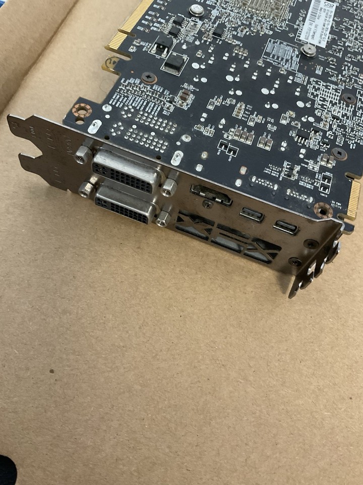 XFX Double D HD 7800 FX-787A-CD 2GB Graphics Card 2x miniDP 2x DVI HDMI ...