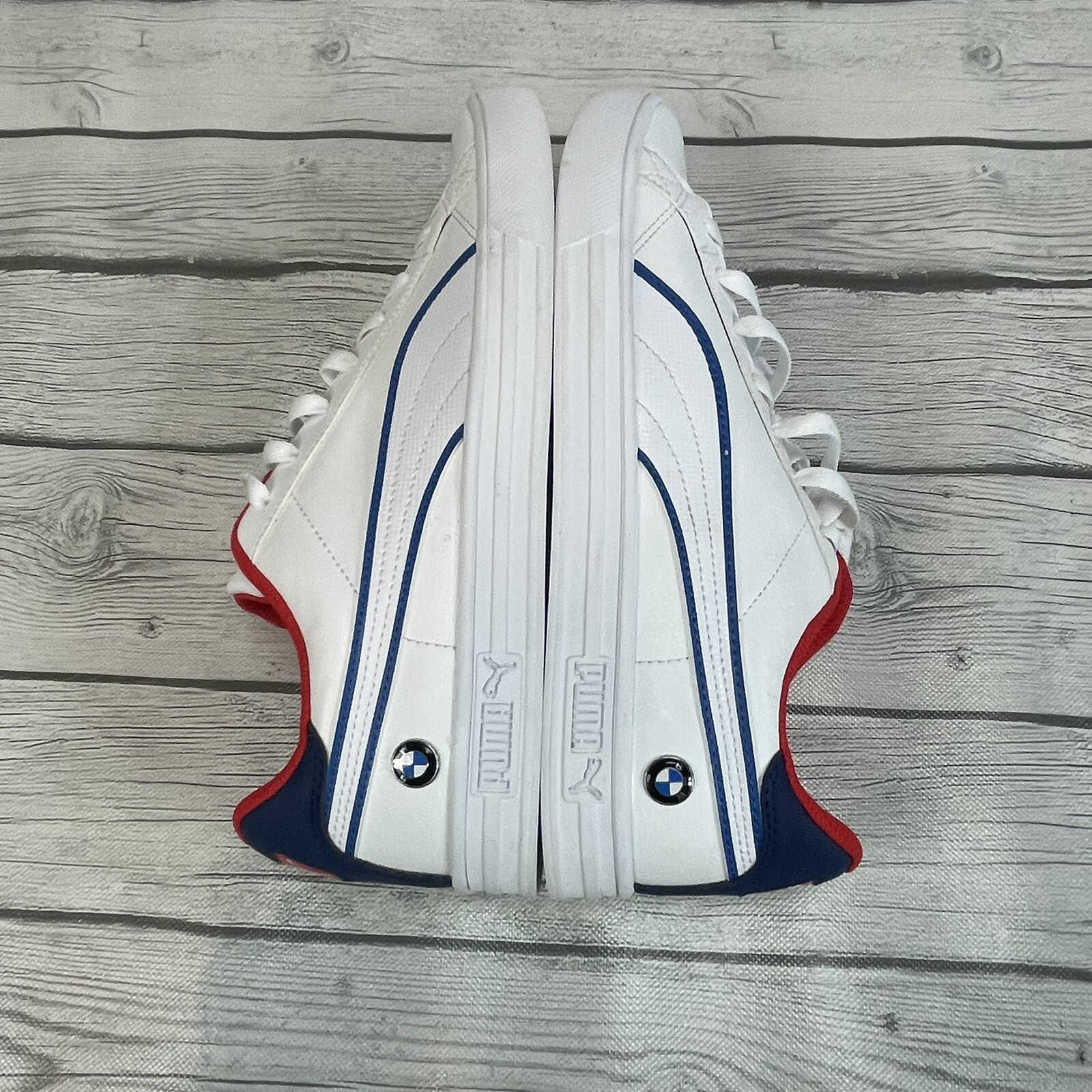 Puma Mens 10.5 BMW M Motorsport Smash Vulcanized V3 M… - Gem