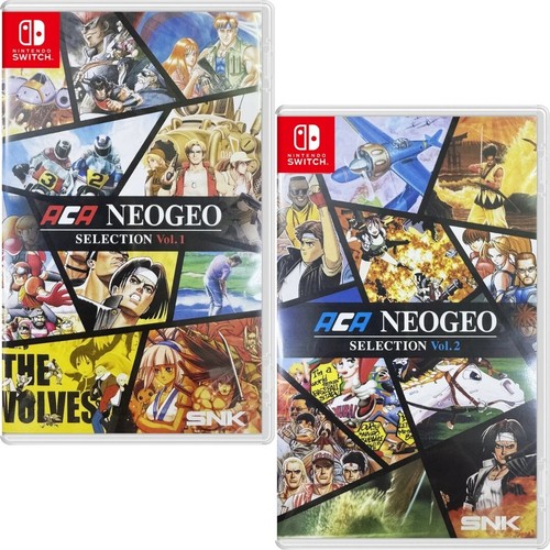 ACA NEOGEO Selection Vol. 1 + Vol. 2 Switch Brand New Game Bundle (2024 ...