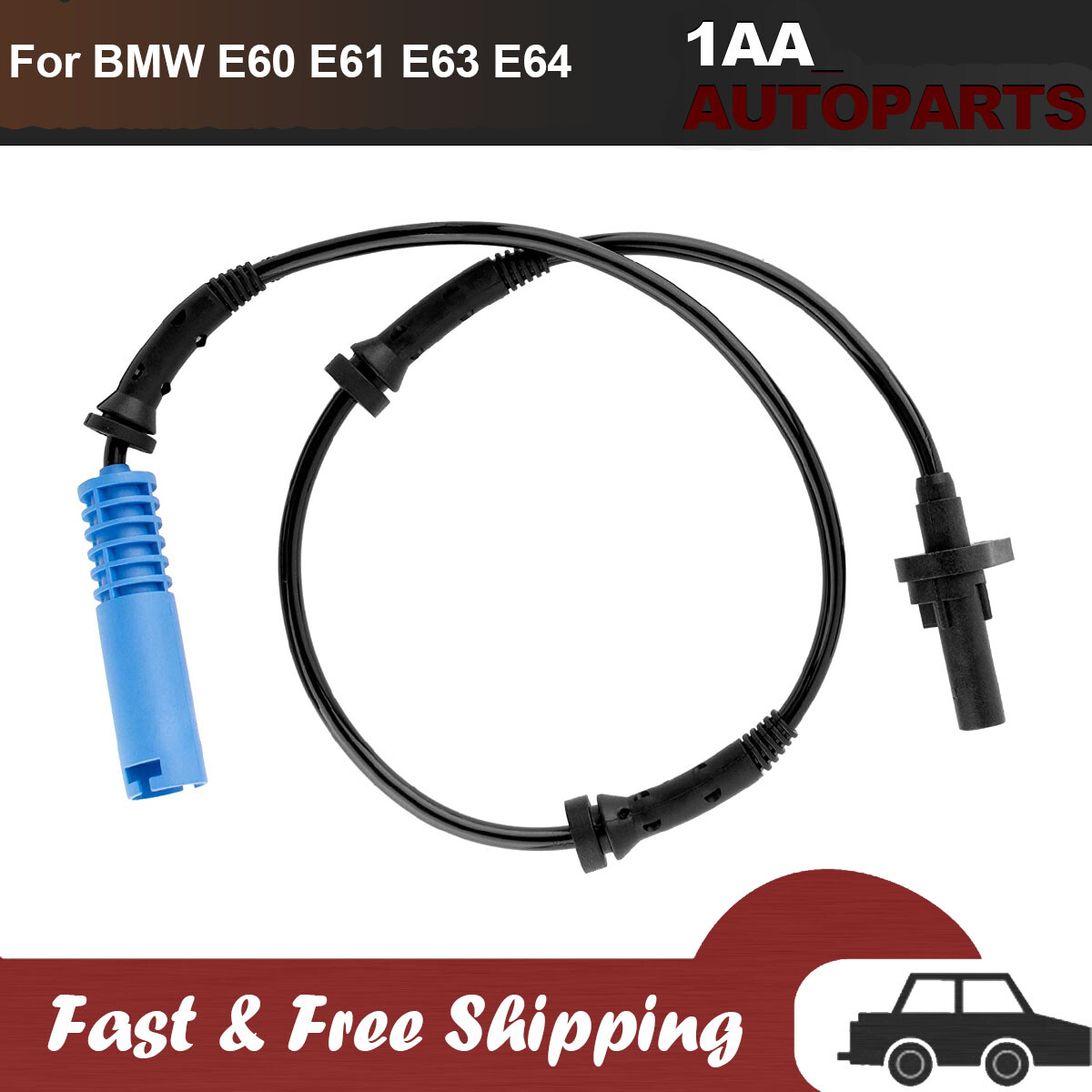 ABS Wheel Speed Sensor For BMW E60 E61 E63 E64 34526771702 34526760045 ...