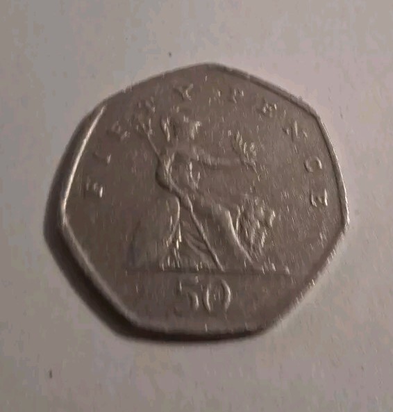 50p Coins 1997 Rare Valuable Britannia Shield | eBay UK