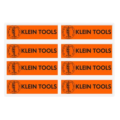 Original Klein Tool Box Logo Orange and Black 6"x4" Sticker Sheets | eBay