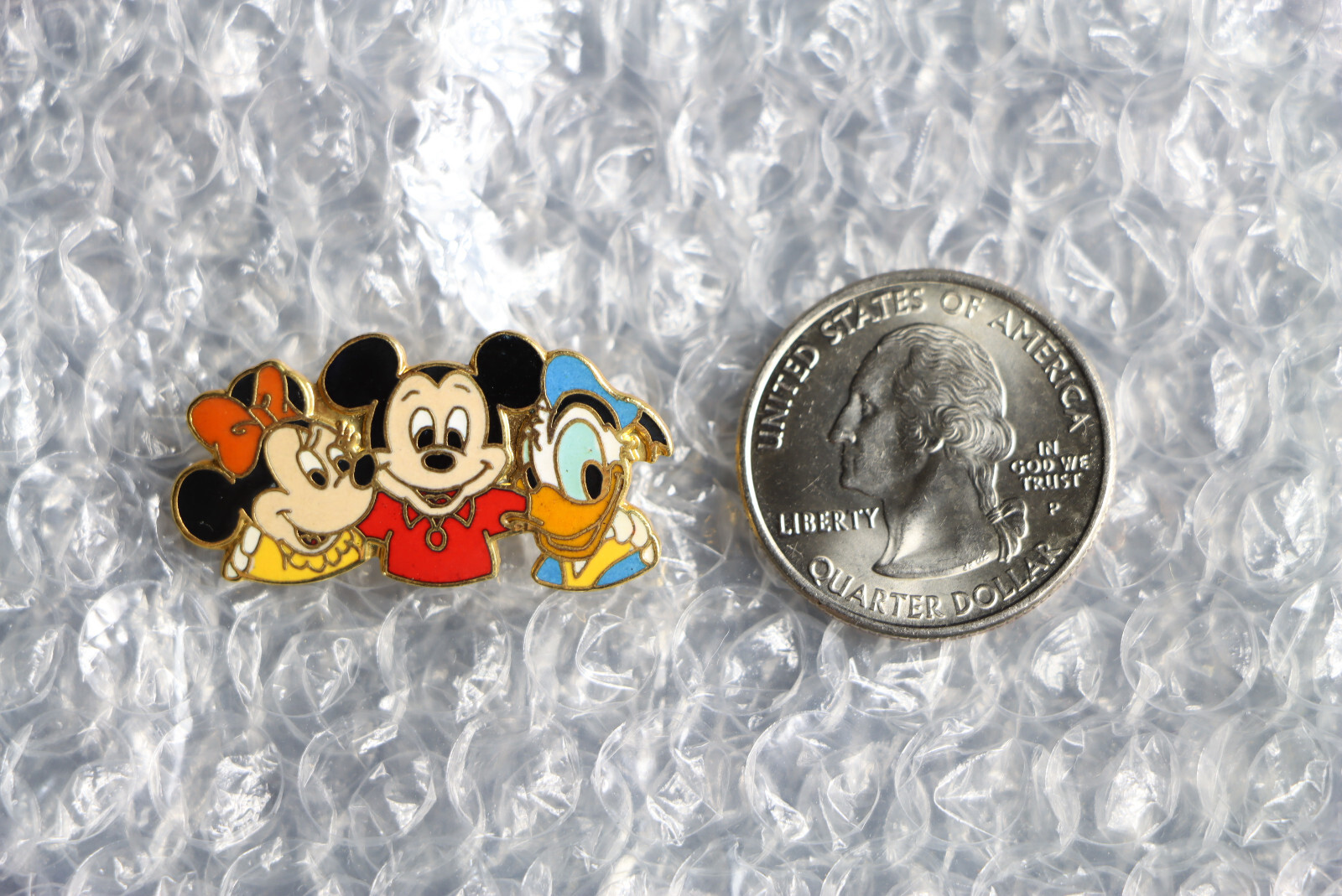 Walt Disney Company Mickey Minnie Mouse Donald Duck Trio Pin | eBay