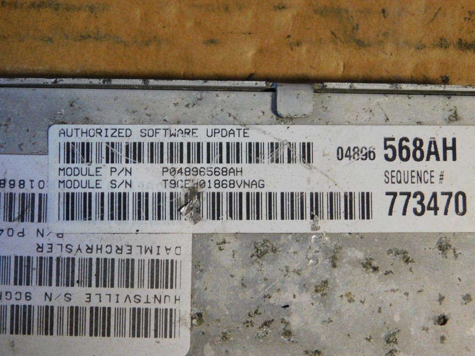 2006 Dodge Charger/Chrysler 300c 5.7L ECU Engine Control Module ...