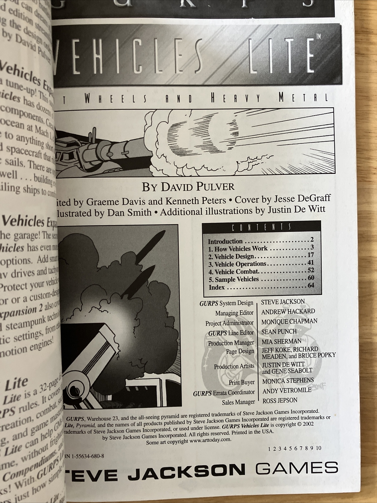 Gurps Vehicles Lite by EDS Staff (2002, Trade Paperback) for sale ...