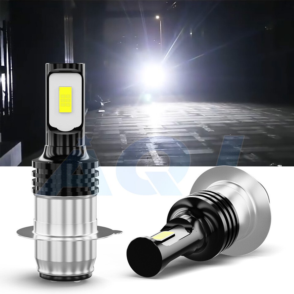 2X LED Headlight H6 Bulbs Light 6000K for Honda Rancher 350 4x4 2x4 ES ...