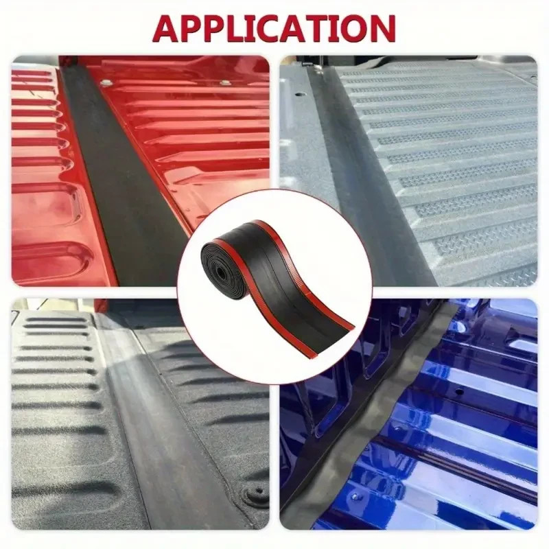 Universal Rubber Truck Bed Tailgate Gap Cover Filler Seal Shield Cap | eBay