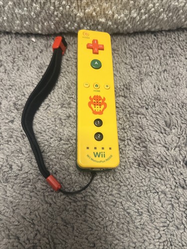 Bowser Wii Remote Limited Edition Nintendo Motion Plus Controller Clean ...