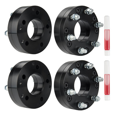 2'' 5x5 To 6x5.5 Wheel Adapters For Chevy Silverado 5 Lug adapter 6 Lug ...