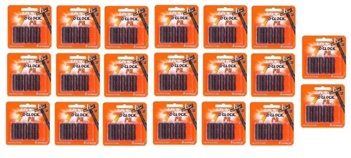 Cartridges 100 Gillette 7 O'Clock PII 5 Count Razor Blades Pack of 20 ...