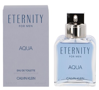 CALVIN KLEIN Eternity Men Aqua EDT Vapo 100 ml 3607342107977 | eBay.de